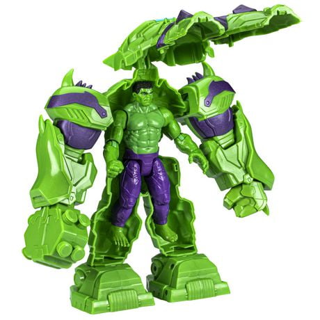 Marvel Avengers Mech Strike Monster Hunters Monster Smash Hulk Toy, 6 ...