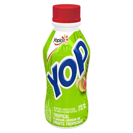 Yop by Yoplait Tropical Flavour 2% MF Drinkable Yogurt | Walmart Canada
