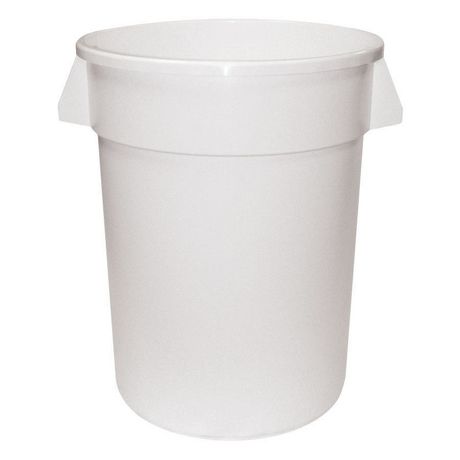 Click here for Continental White Huskee Round Waste Container Whi... prices