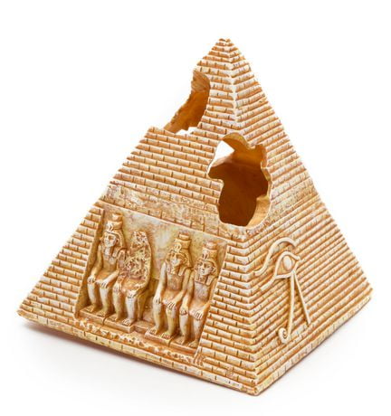 Click here for Penn-Plax Pyramid Aquarium Ornament Orange prices