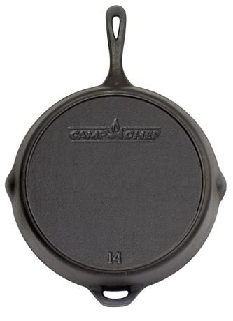 Click here for Camp Chef 14 Cast Iron Skillet prices