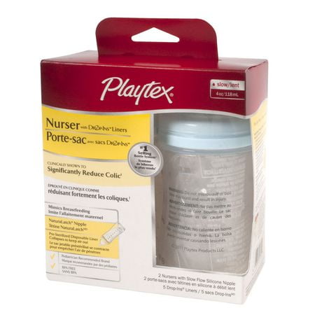 Playtex® Drop-Ins™ Premium Nurser 4oz 2pk | Walmart Canada