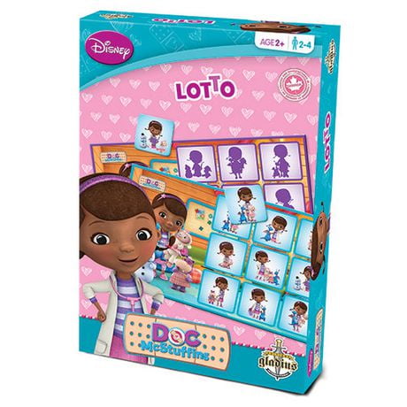 Doc Mc Stuffins Editions Gladius International Disney Bilingual Lotto ...