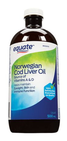 Equate Norwegian Cod Liver Oil | Walmart Canada