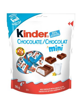 Kinder Chocolate Mini T16, Milk Chocolate- Milky Filling - Walmart.ca