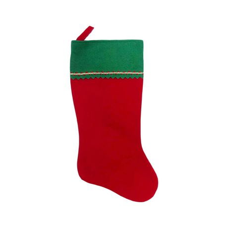 Holiday Time Basic Stockings, Red and Green Colors | Walmart Canada