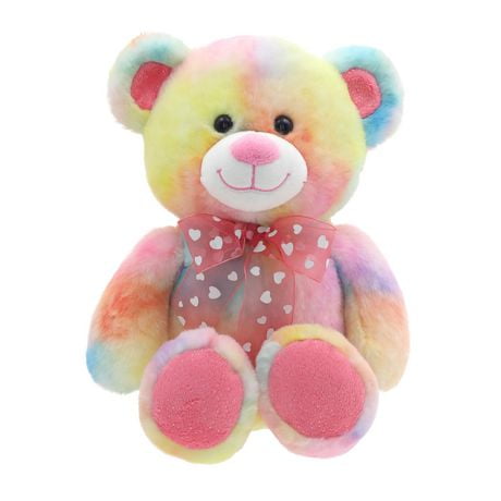 Way To Celebrate Valentine Yellow Rainbow Teddy - Walmart.ca
