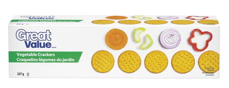 Great Value Vegetable Crackers | Walmart Canada