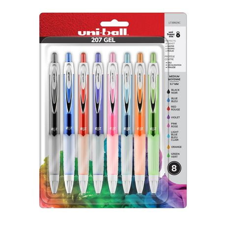 Click here for Uni-Ball 207 Gel Translucents Barrel .7Mm 8 Cd Fas... prices