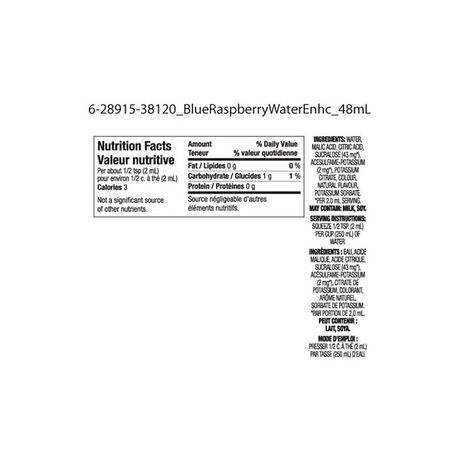 Great Value Blue Raspberry Liquid Water Enhancer | Walmart Canada