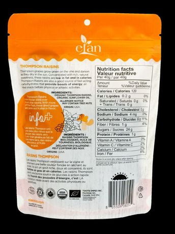 Elan Sun- Dried Thompson | Walmart Canada