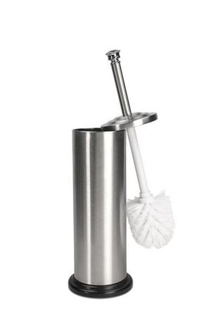 Click here for Home Basics Brushed Stainless Steel Toilet Brush W... prices