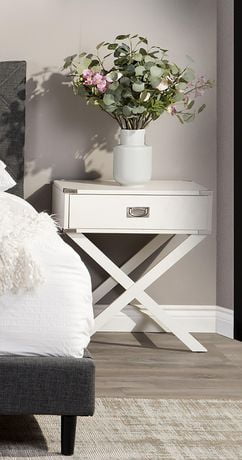Click here for Topline Home Furnishings X Accent Table White prices