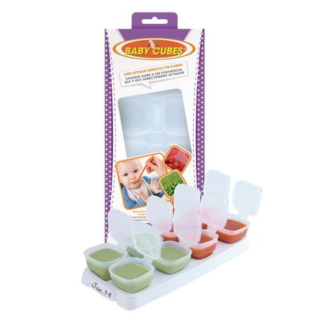 Baby Cubes Baby Food Containers | Walmart Canada