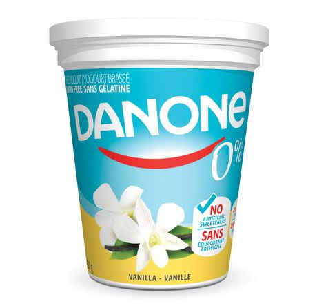 Danone 0% Vanilla Yogurt - Walmart.ca