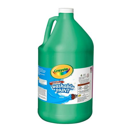Click here for Crayola Washable Paint 128 Oz  Green Green prices