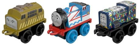 Fisher-Price Thomas & Friends Minis 3-Pack D - Racing Gordon, D10, and ...