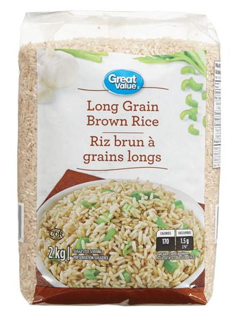 Great Value Long Grain Brown Rice | Walmart Canada