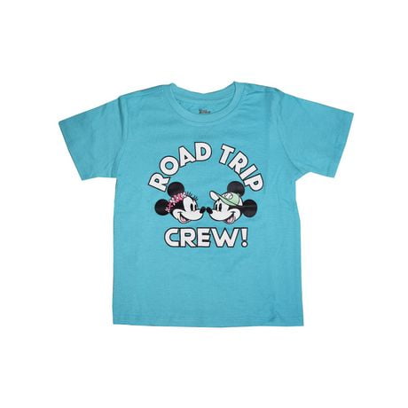 Click here for Toddler Disney Mouse Road Trip Crew T-Shirt Blue 2... prices