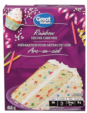 Great Value Birthday Party Cake Mix | Walmart Canada