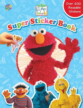 Elmo Super Sticker Book - Walmart.ca