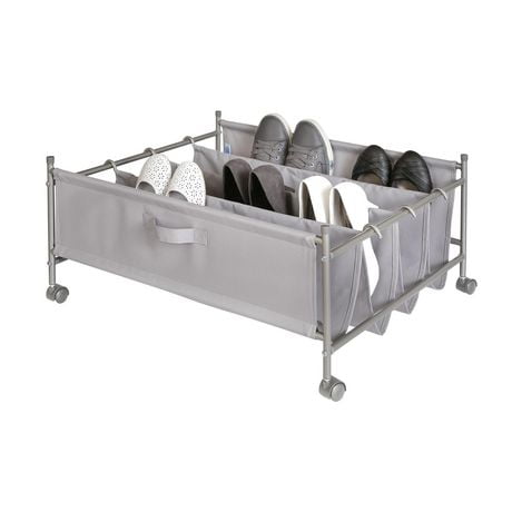 neatfreak! Compact Rolling Shoe Storage Rack - Walmart.ca