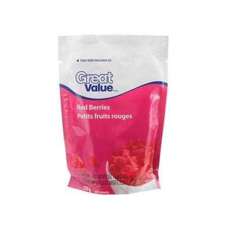 Great Value Red Berries Candy Bag | Walmart Canada