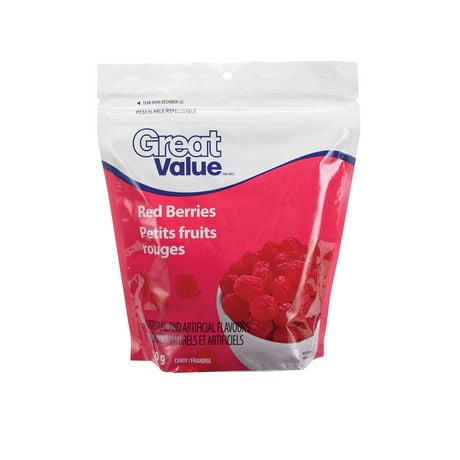 Great Value Red Berries Candy Bag | Walmart Canada