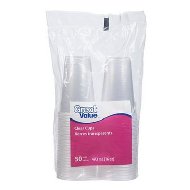 Great Value Clear Cups - Walmart.ca