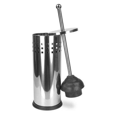 Click here for Home Basics Stainless Steel Toilet Plunger & Holde... prices