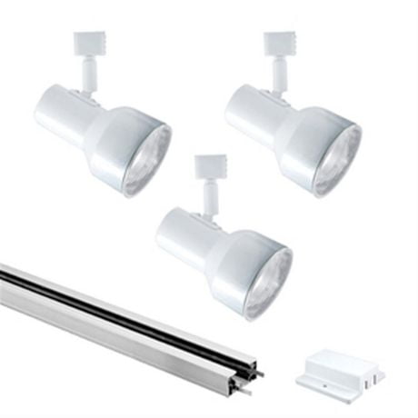 Aurora Nessler 3-Light White Canister Track Light | Walmart Canada