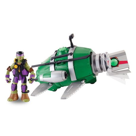 Teenage Mutant Ninja Turtles - Vehicle with Figure - Turtle Sub ...