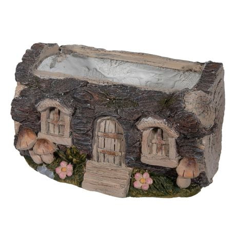 Click here for Ih Casa D Cor Mgo Tree Stump Planter (House With W... prices