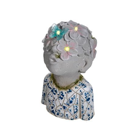 Click here for Ih Casa D Cor Mgo Solar Power Outdoor Figurine (Ch... prices