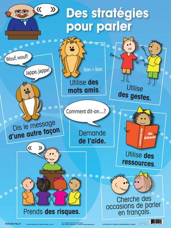 French Learning Strategies Posters (3 pack) | Walmart Canada
