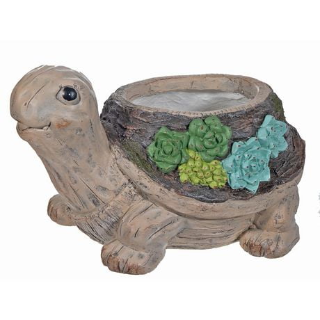 Click here for Ih Casa D Cor Mgo Wood Look Figurine Planter (Turt... prices