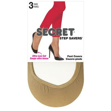 Secret® Step Savers 1pk Foot Covers, One Size - Walmart.ca