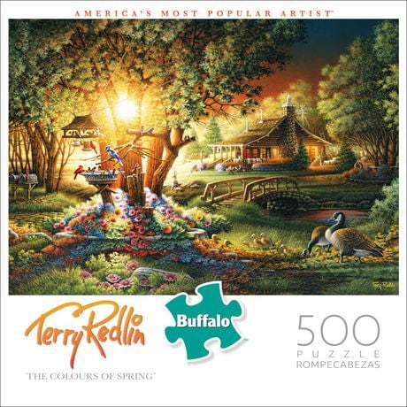 Buffalo Games - Terry Redlin - The Colours of Spring - 500 Piece Jigsaw ...