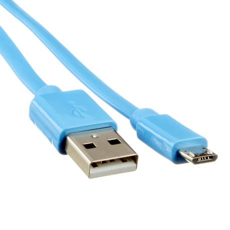 ONN Micro-USB Flat Cable | Walmart Canada
