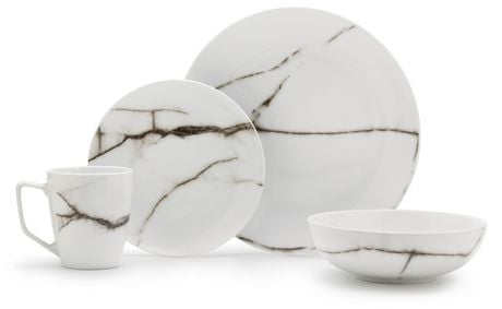 Click here for Safdie & Co. Corvette Dinnerware Set White 16 Piec... prices
