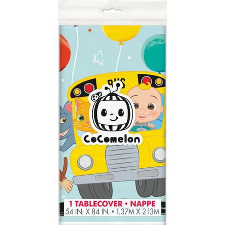 Cocomelon Rectangular Plastic Table Cover, 54" x 84" | Walmart Canada