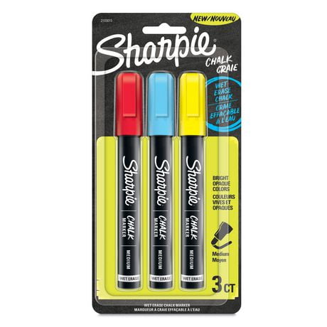 Click here for Sharpie Primary Medium Point Wet Erase Chalk Marke... prices