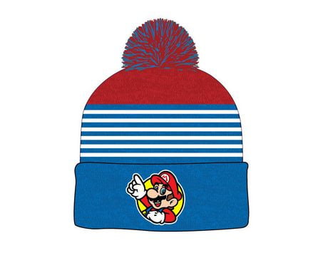 Nintendo Men's Mario Pom Pom Beanie Cap | Walmart Canada