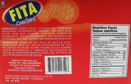 Fita Crackers in Pail | Walmart Canada
