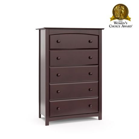 Click here for Storkcraft Kenton 5-Drawer Dresser Espresso prices