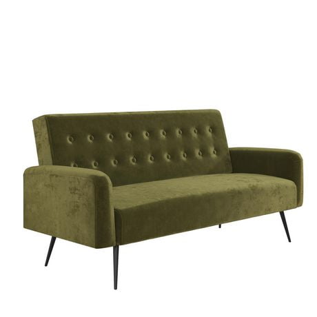 Click here for Dorel Z By Novogratz Stevie Futon Green prices