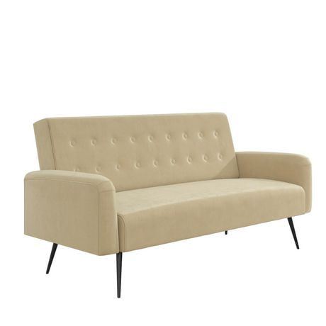 Click here for Dorel Z By Novogratz Stevie Futon Ivory prices