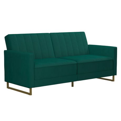 Click here for Dorel Novogratz Skylar Coil Futon Green prices