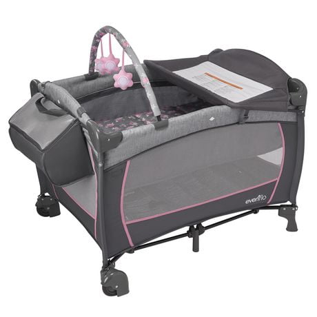 Click here for Evenflo Portable Babysuite Deluxe Playard Grey 1 B... prices
