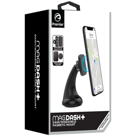 Click here for Premier Magnetic Dash/Windshield Phone Mount Noir... prices